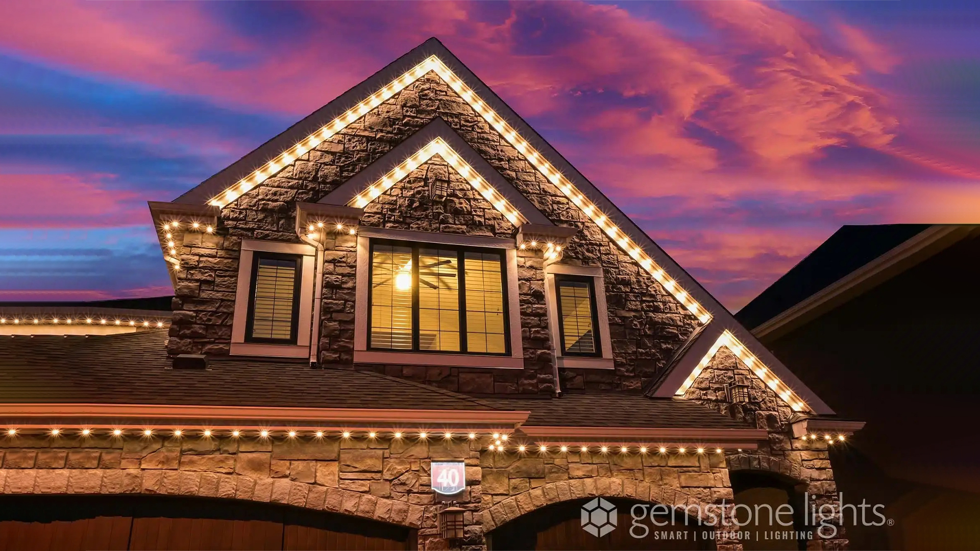 Permanent Outdoor Lighting Cleveland | CleveLED Smart LEDs